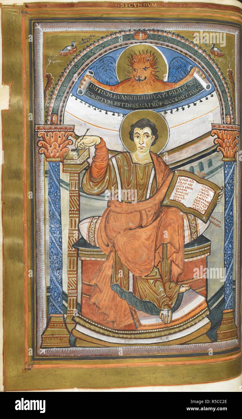 Saint mark holds hi-res stock photography and images - Alamy