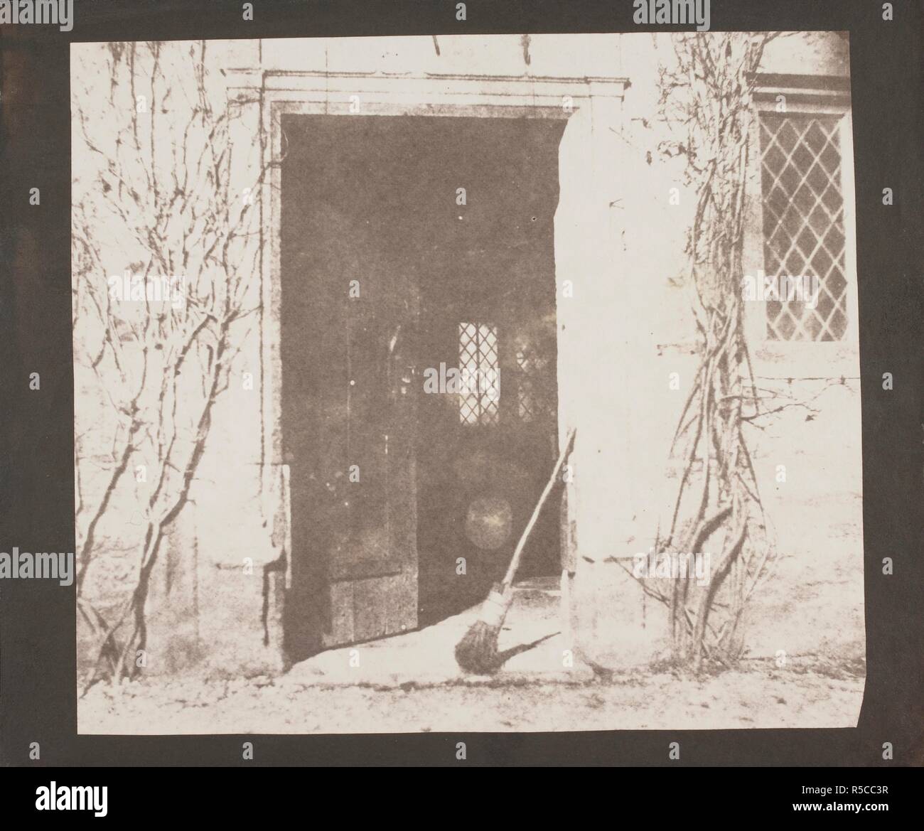 Broom leaning on doorway. The Pencil of Nature. (Brief historical ...