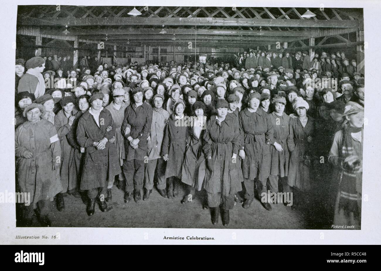Armistice celebrations. The Story of Barnbow: embodying a complete ...