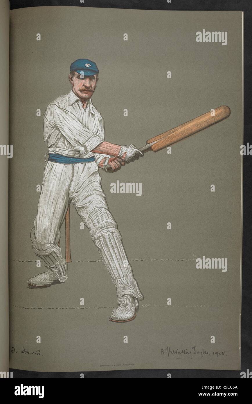 David english cricket portrait hi-res stock photography and images - Alamy