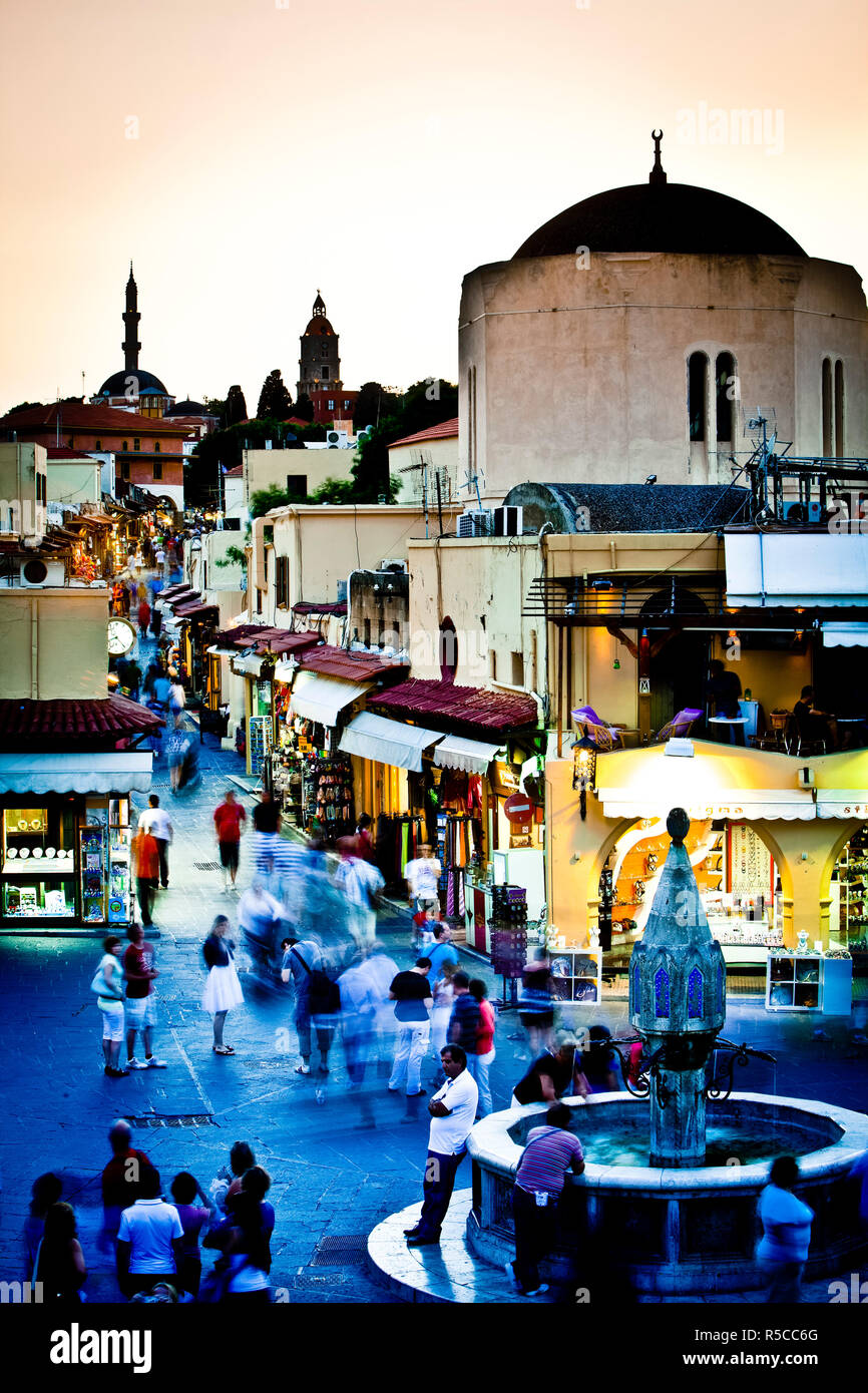 Old town rhodes skyline hi-res stock photography and images - Alamy