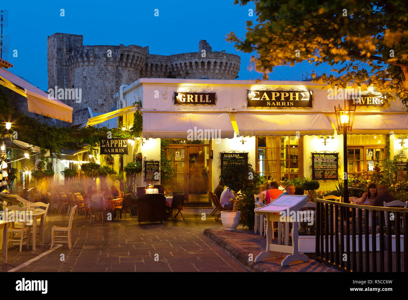 Bar rhodes island greece hi-res stock photography and images - Alamy