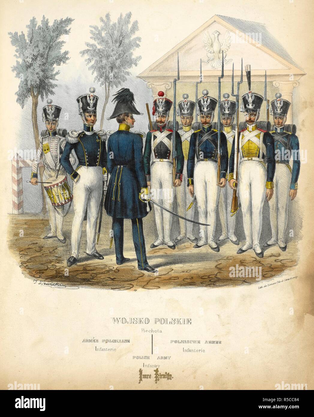 Shako army hi-res stock photography and images - Alamy