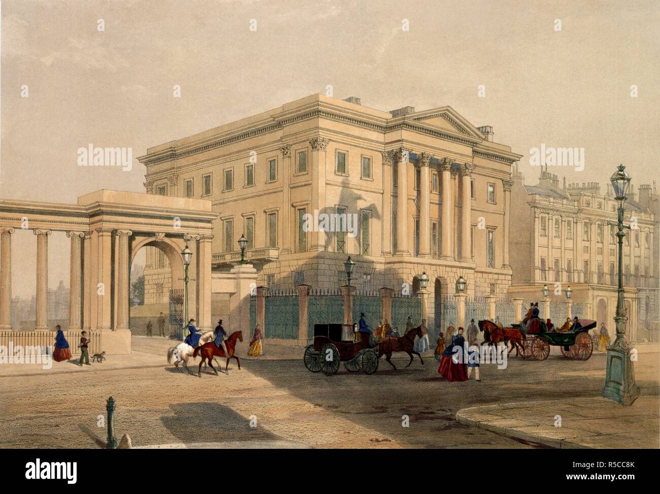 The Duke of Wellington's London residence, Apsley House, also known as ...