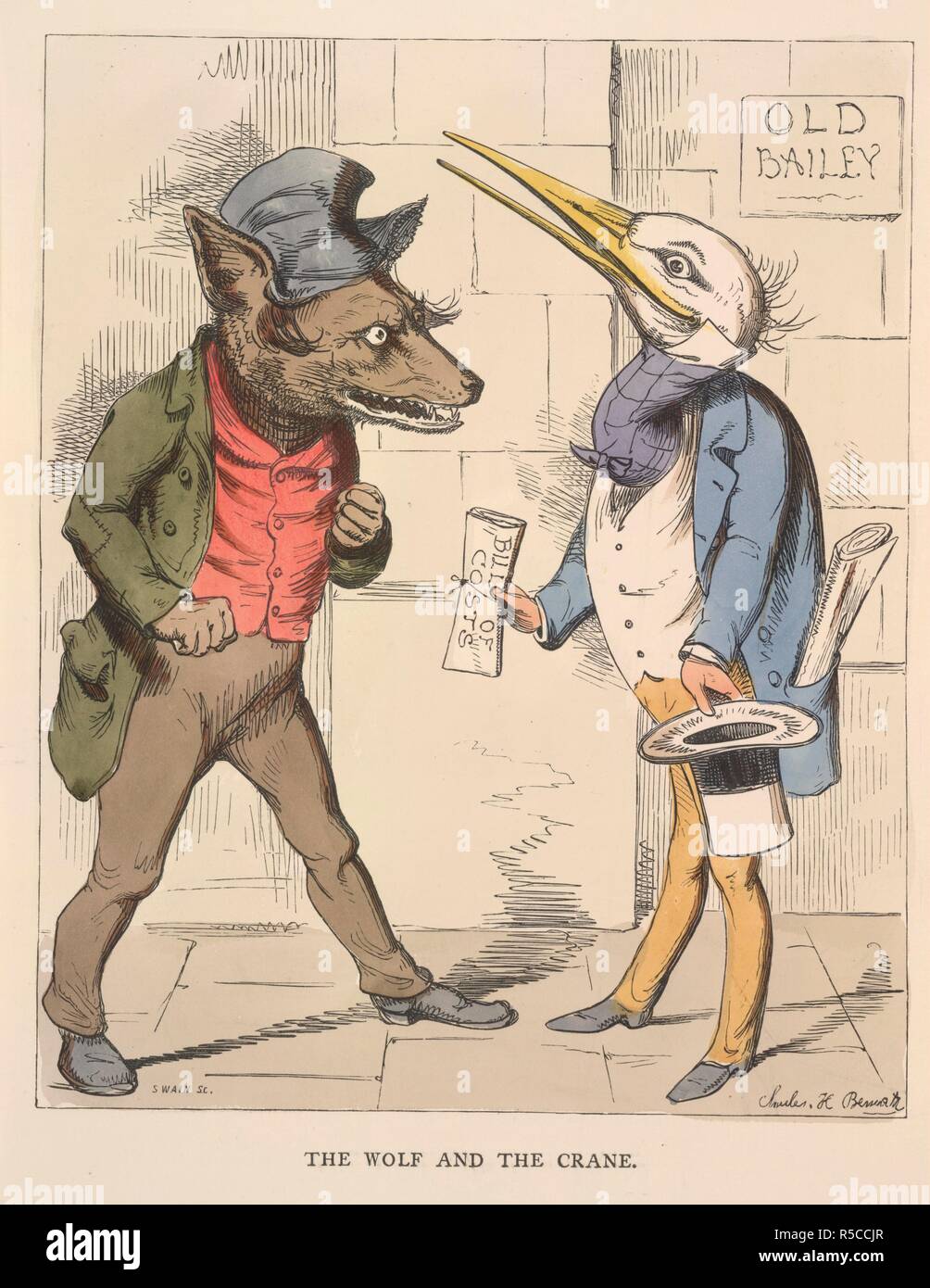 The wolf and the crane hi-res stock photography and images - Alamy