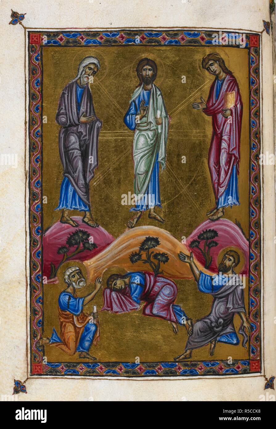 The Transfiguration. Psalter of Queen Melisende. E. Mediterranean ...