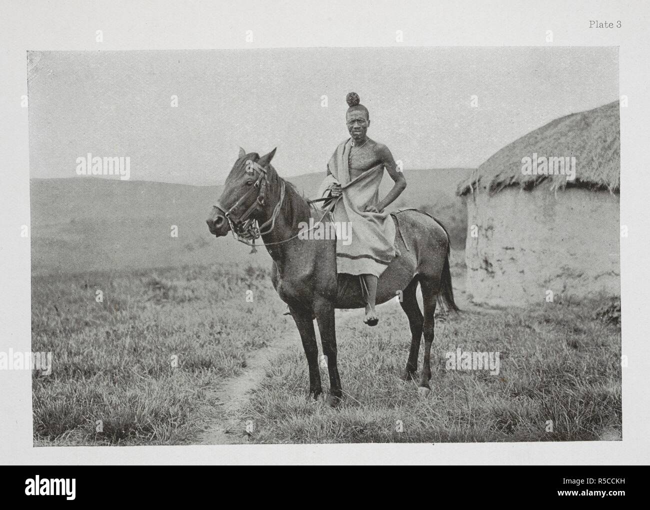 Off to make a call. A Tembu sitting on a horse. The Essential Kafir ...