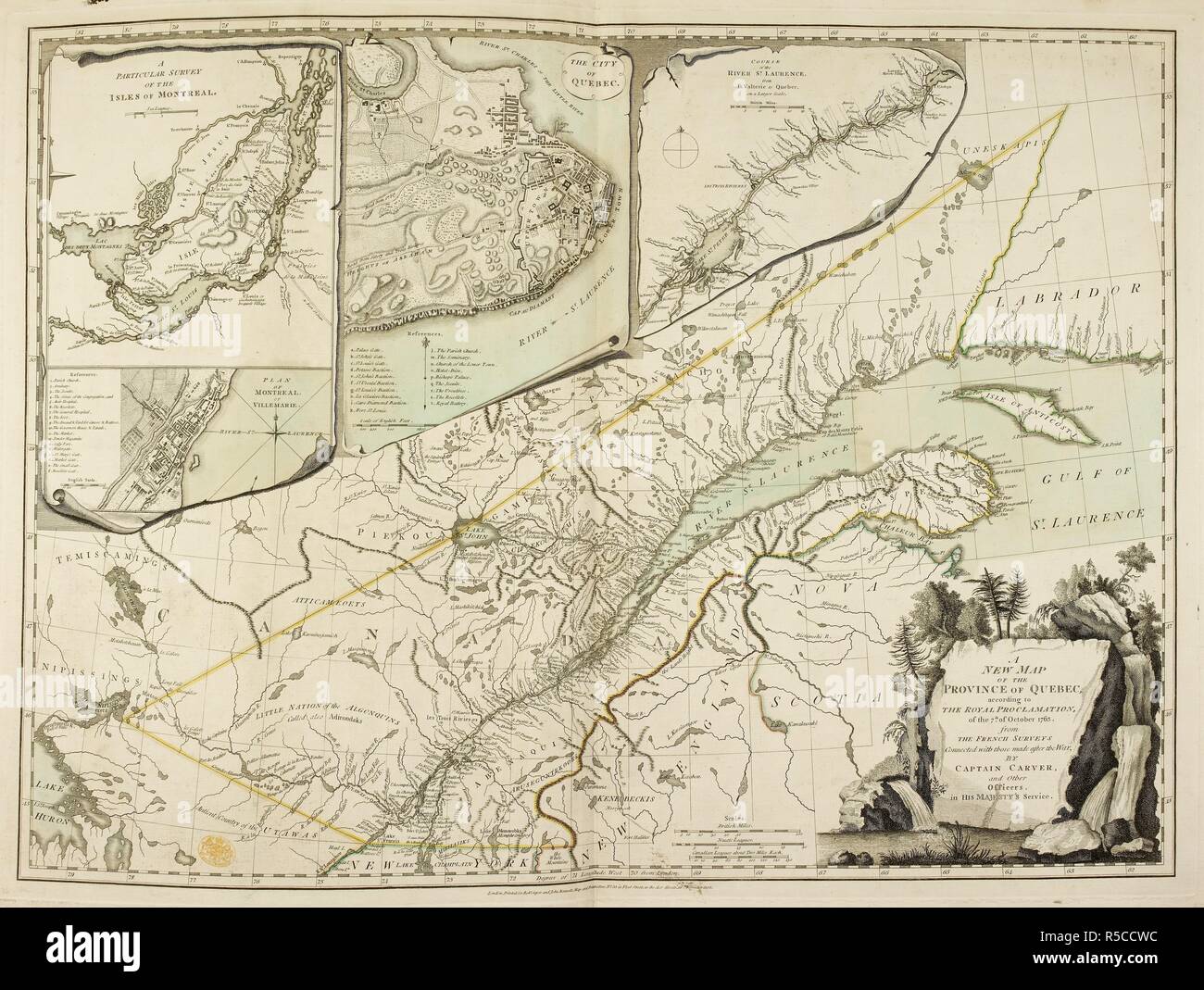 Royal proclamation 1763 hi-res stock photography and images - Alamy