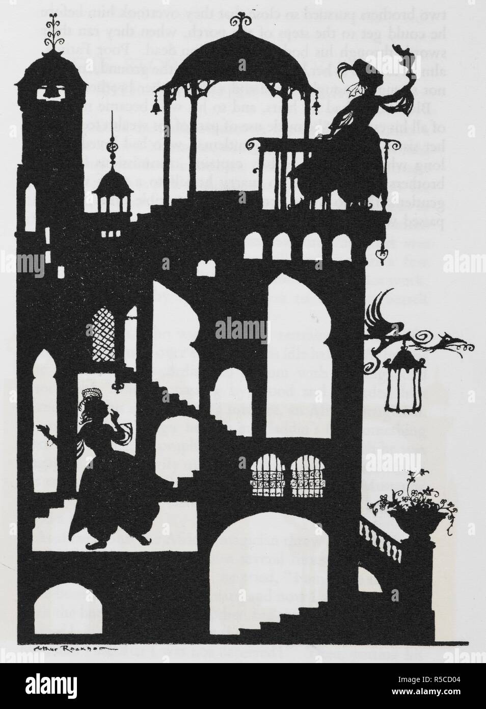 Arthur Rackham Silhouettes