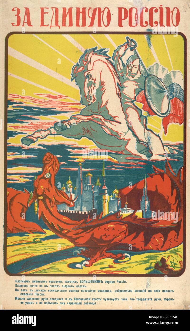 Anti bolshevik propaganda poster hi-res stock photography and images ...