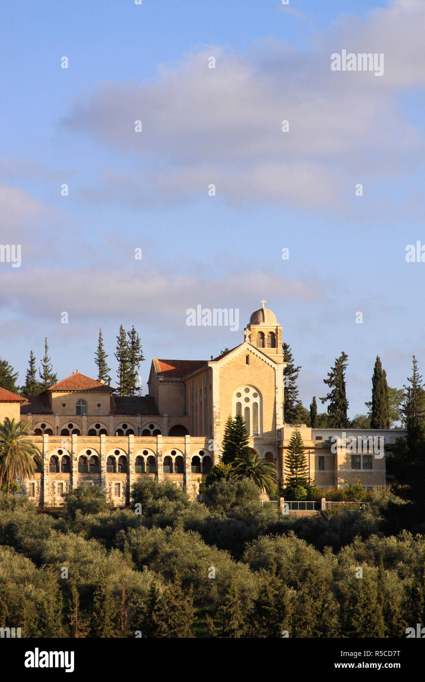 Israel, Shephelah, the Trappist Monastery in Latrun was established in ...
