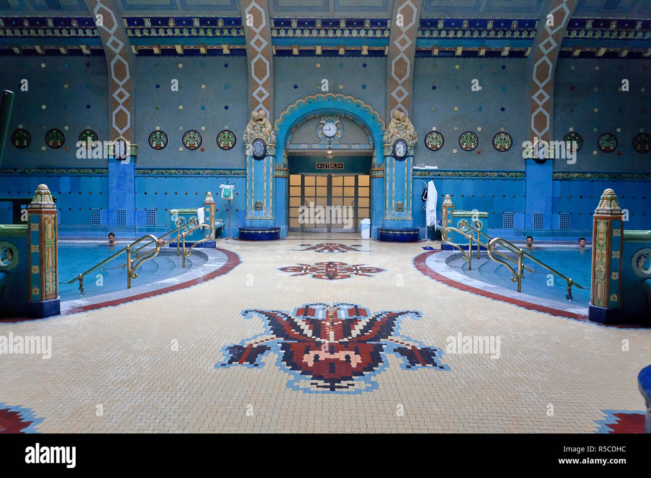 Hungary, Budapest, Gellert Baths & Spa, thermal area Stock Photo - Alamy