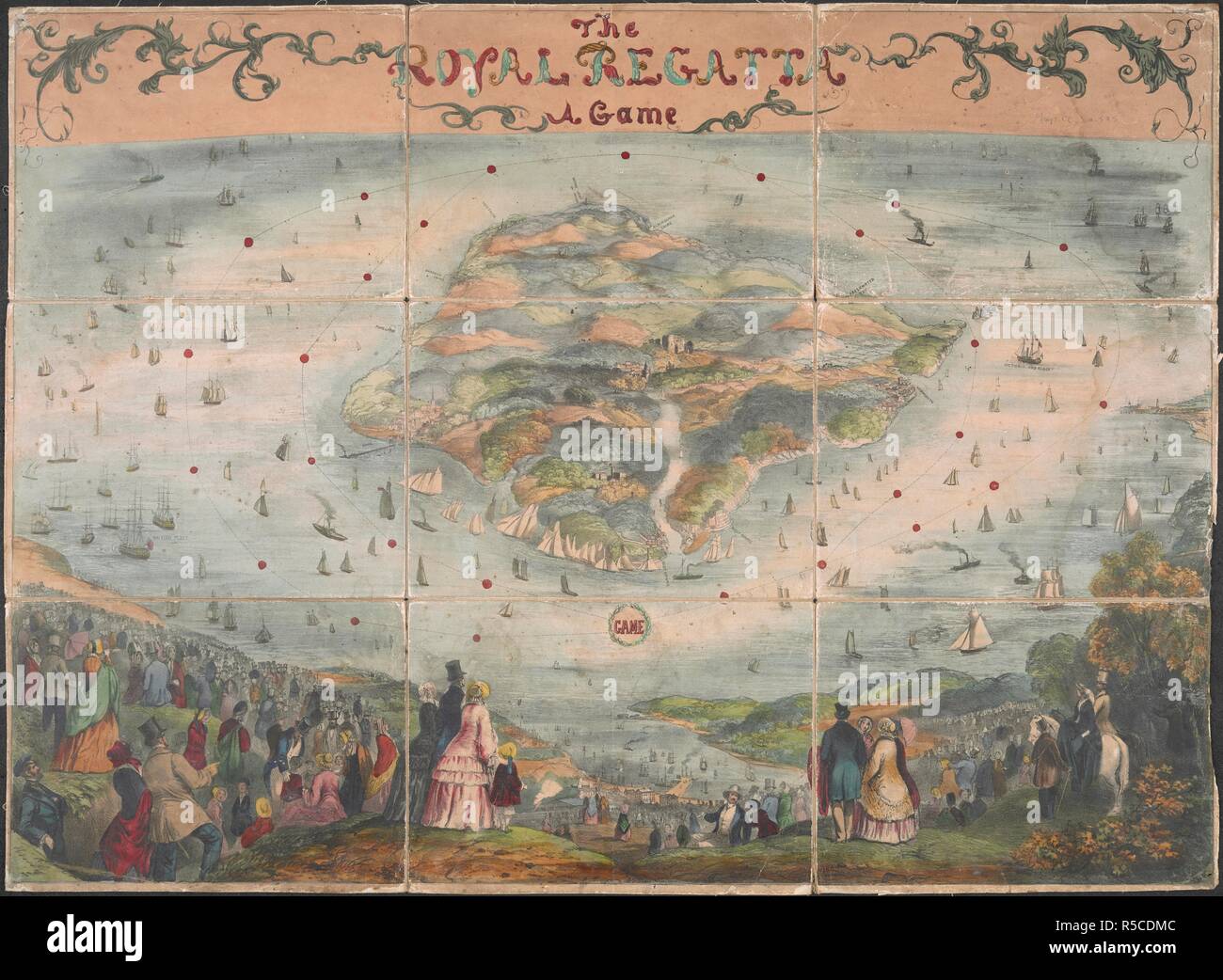 Solent map hi-res stock photography and images - Alamy