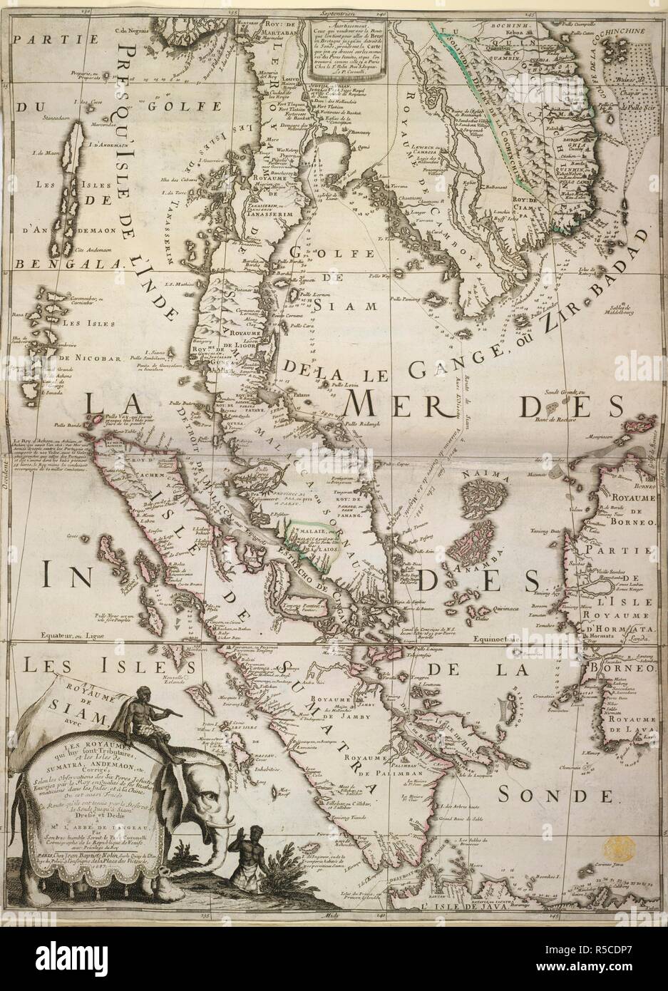 A map of the Kingdom of Siam, and the Islands of Sumatra and Andemaon ...