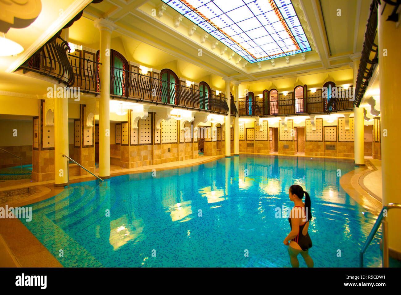 Spa in Corinthia Hotel, Budapest, Hungary Stock Photo - Alamy