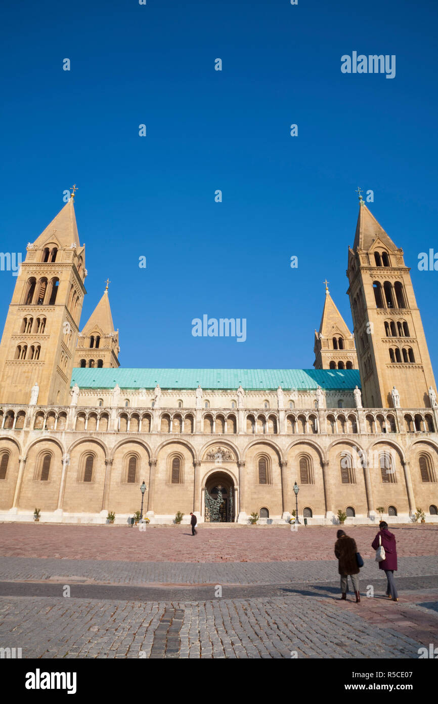 Pecs Cathedral, Pecs, Southern Transdanubia, Hungary Stock Photo - Alamy