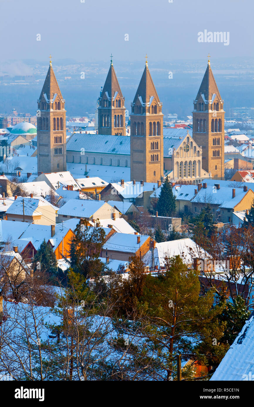 Pecs Cathedral, Pecs, Hungary Stock Photo - Alamy