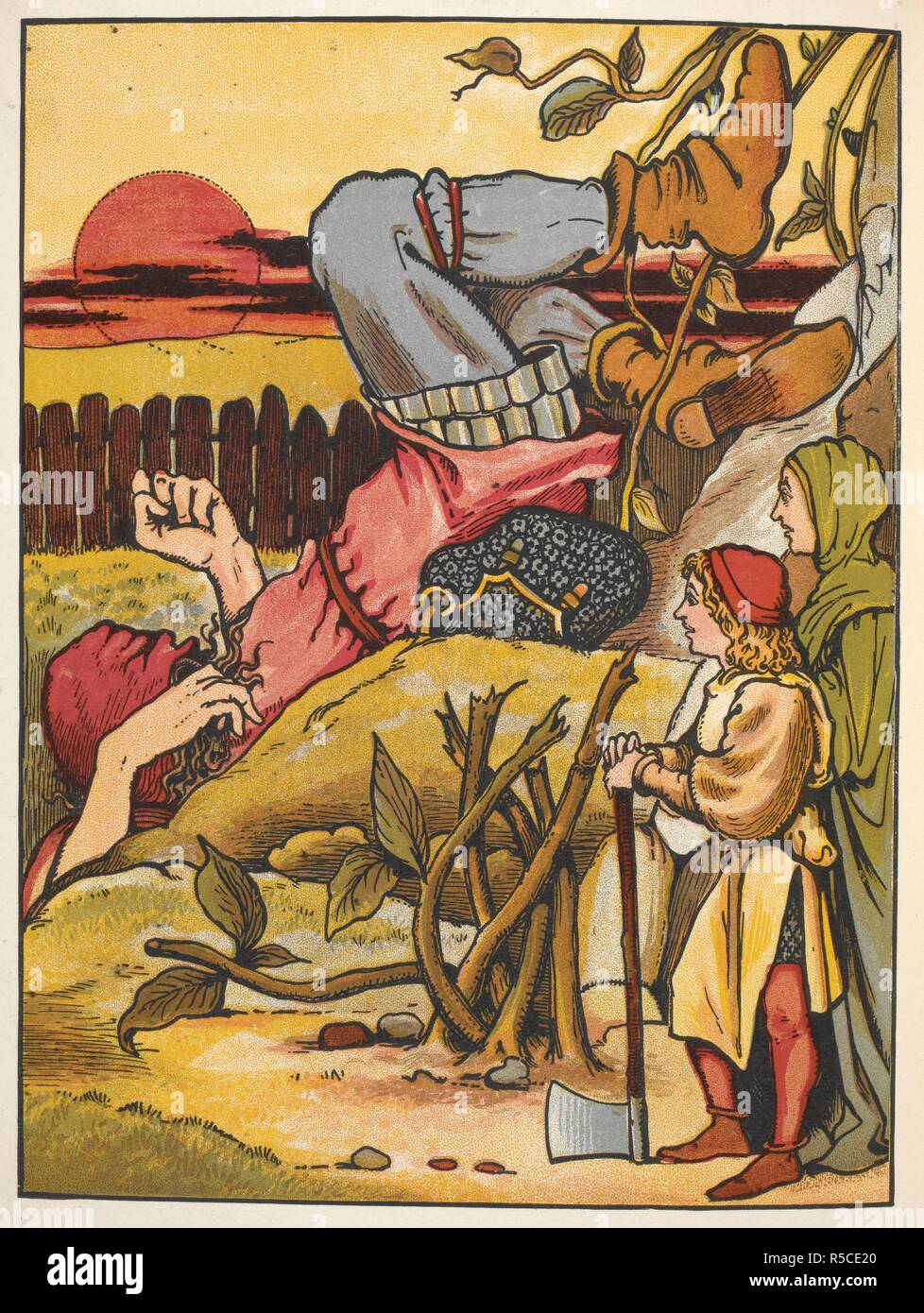 Jack and the beanstalk giant hi-res stock photography and images - Alamy