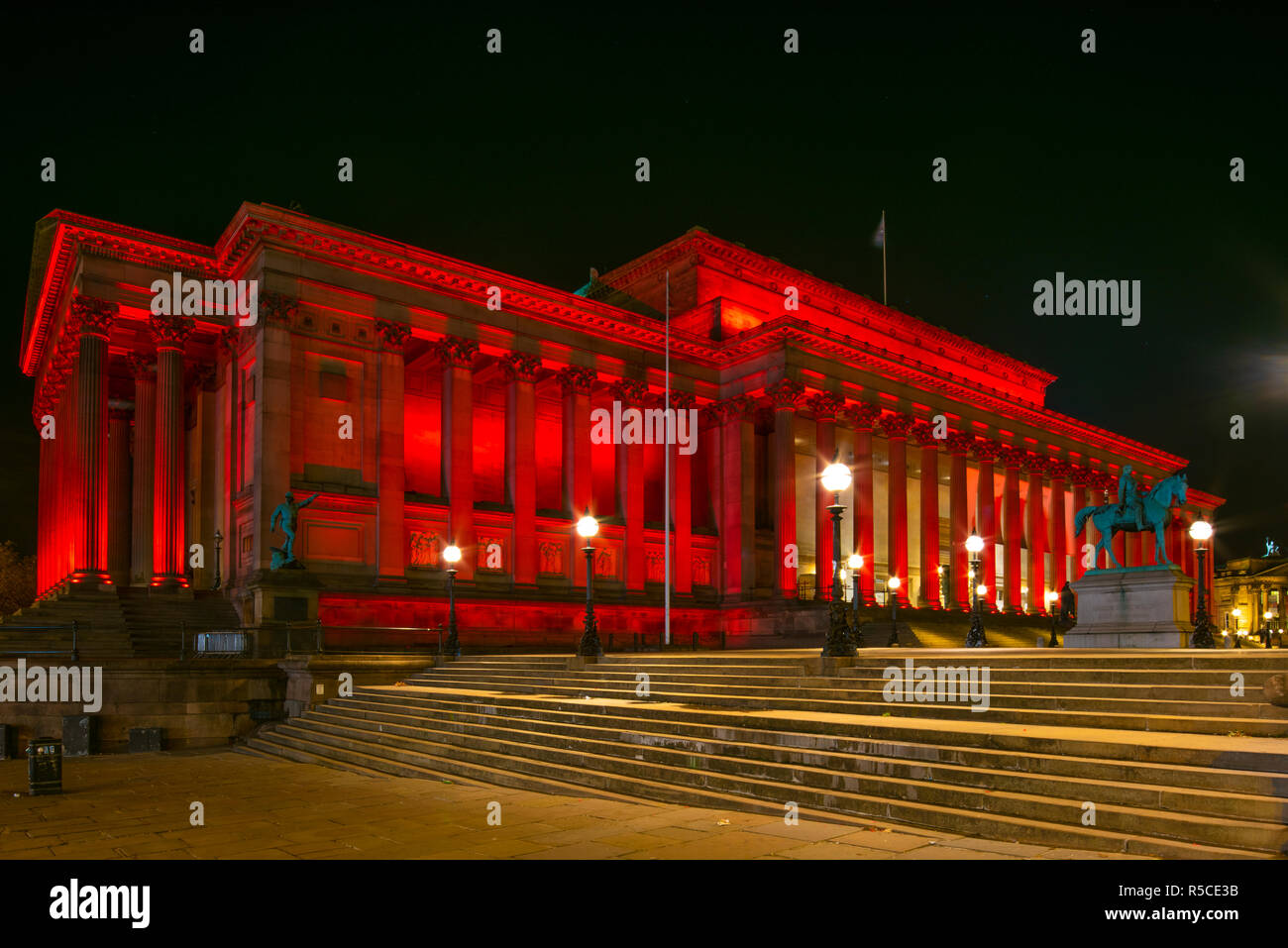St Georges Hall, Armistice Day 11.11.2018. Credit PHILLIP ROBERTS Stock ...