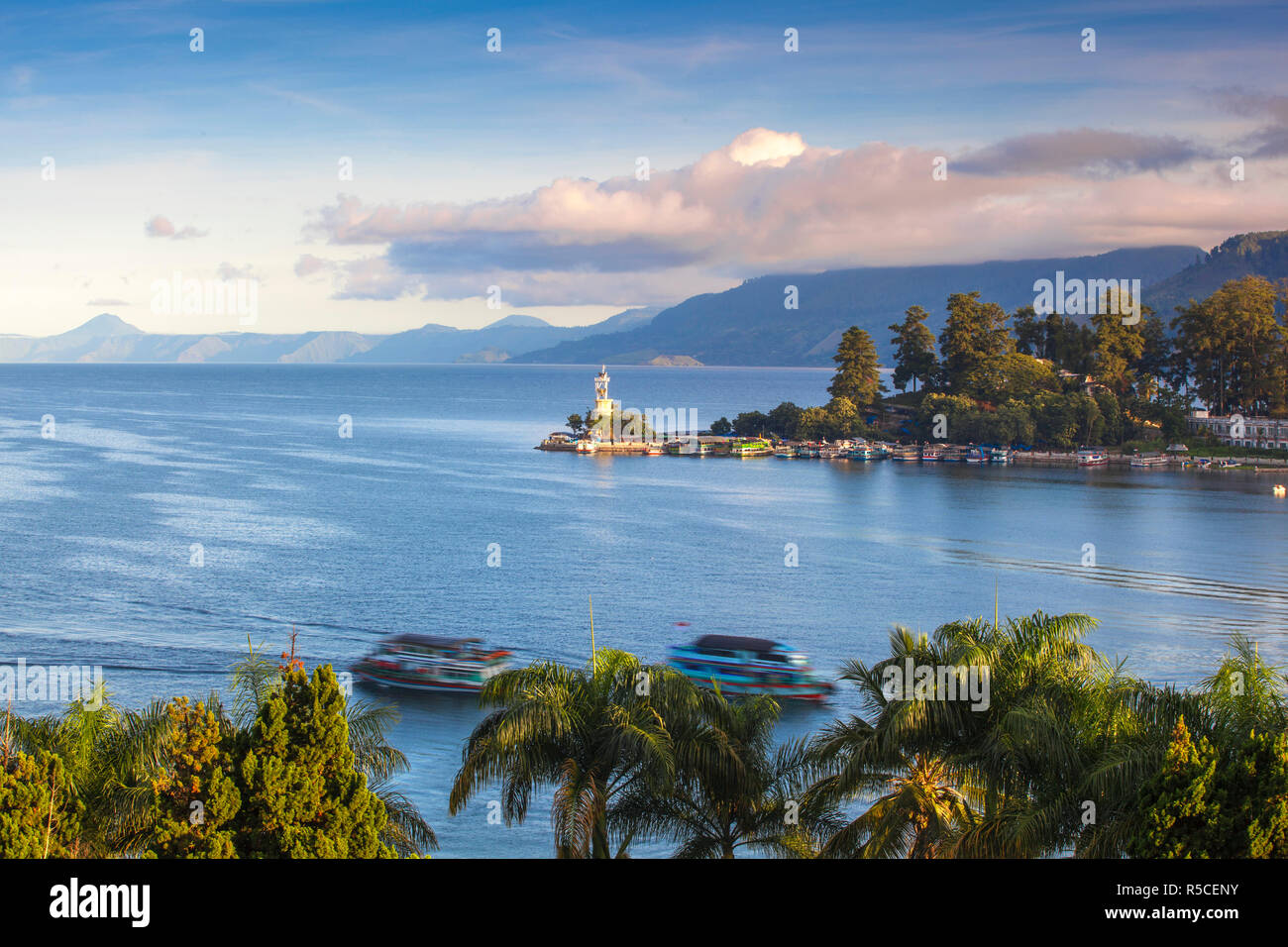 Samosir island lake hi-res stock photography and images - Alamy