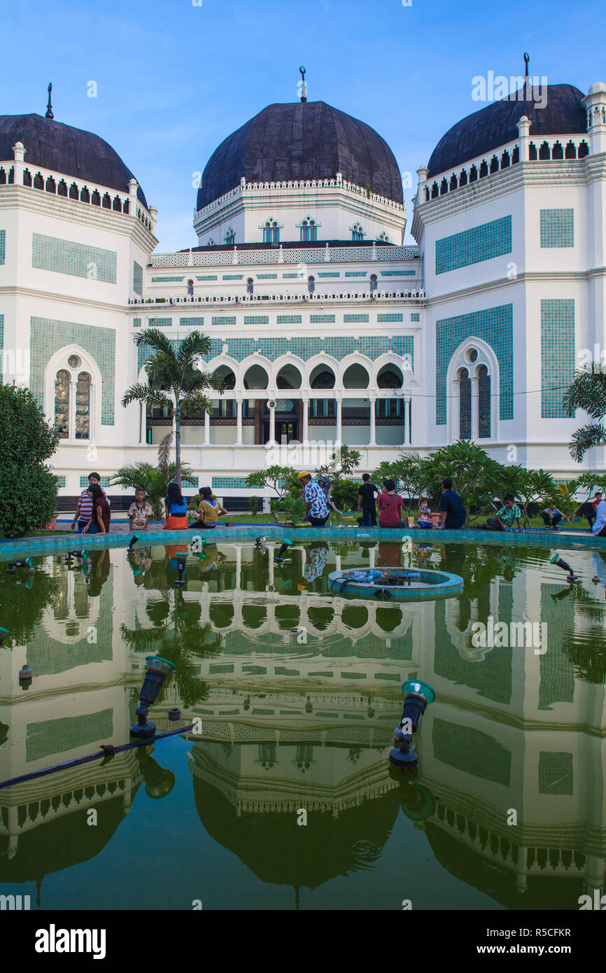 Indonesia, Sumatra, Medan, Great Mosque Stock Photo - Alamy