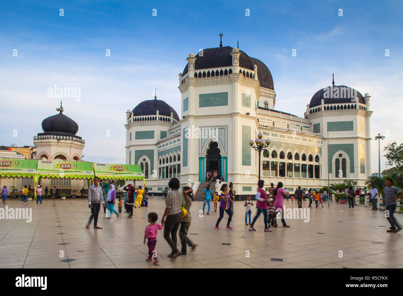Indonesia, Sumatra, Medan, Great Mosque Stock Photo - Alamy