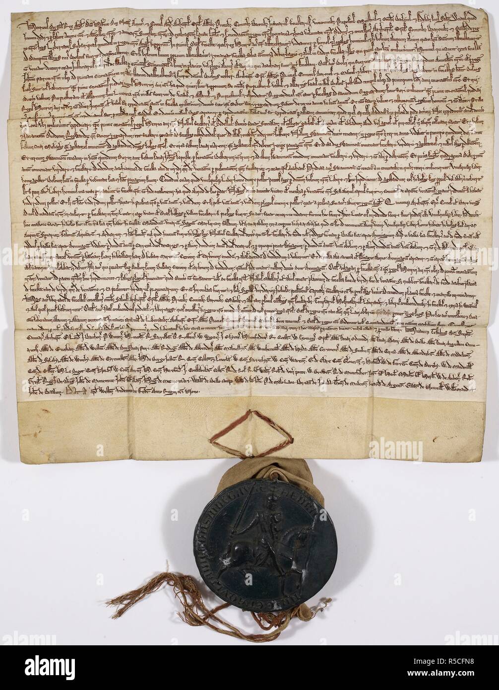 Magna carta document and seal hi-res stock photography and images - Alamy