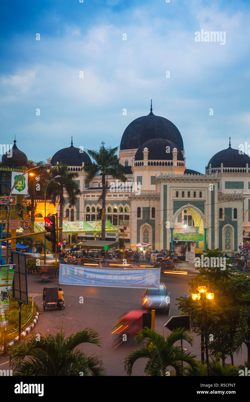 Indonesia, Sumatra, Medan, Great Mosque Stock Photo - Alamy