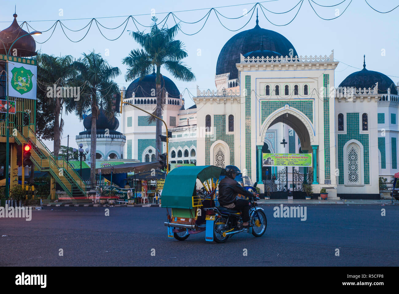 Indonesia, Sumatra, Medan, Great Mosque Stock Photo - Alamy