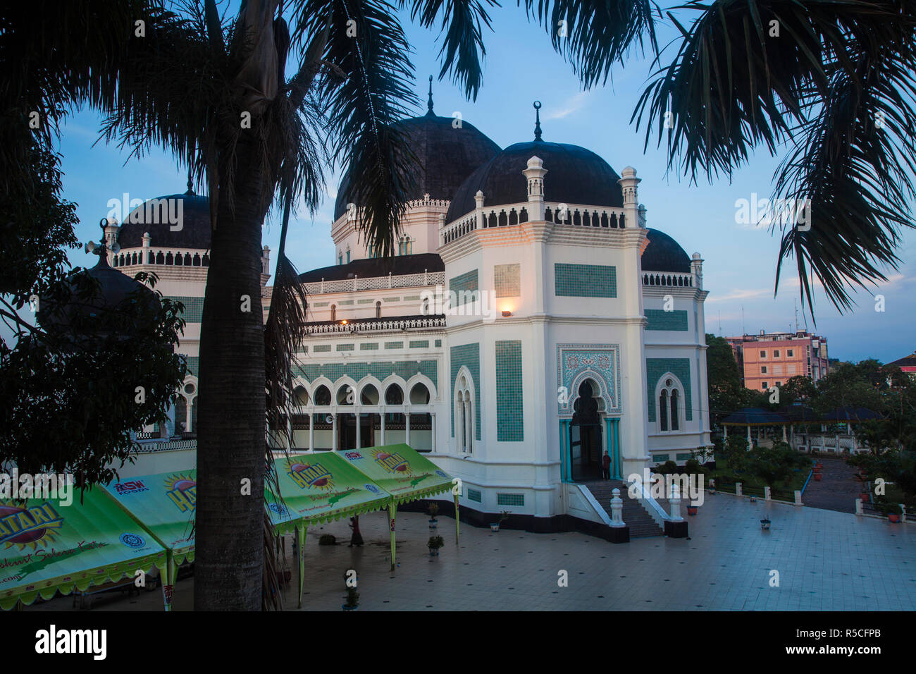 Indonesia, Sumatra, Medan, Great Mosque Stock Photo - Alamy