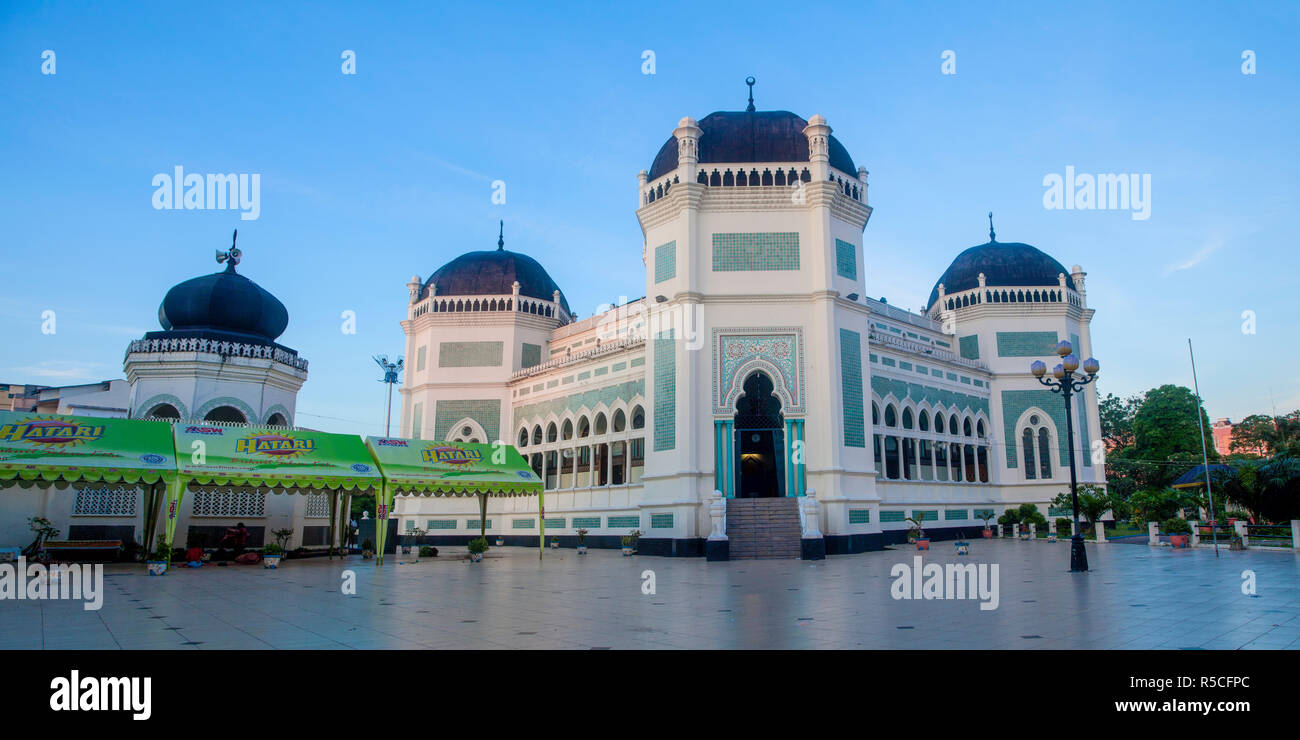 Indonesia, Sumatra, Medan, Great Mosque Stock Photo - Alamy