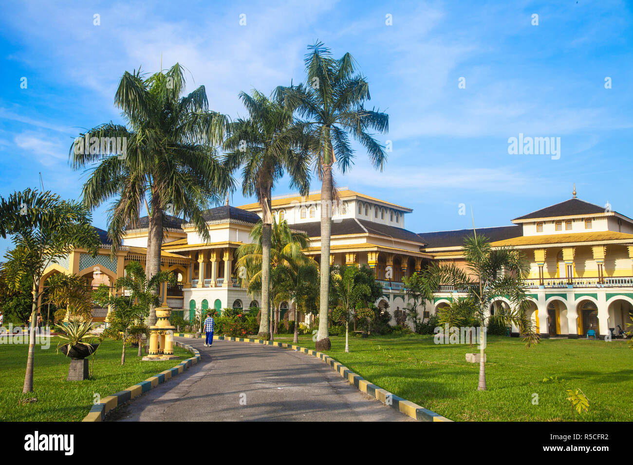 Indonesia, Sumatra, Medan, Maimoon Palace Stock Photo - Alamy