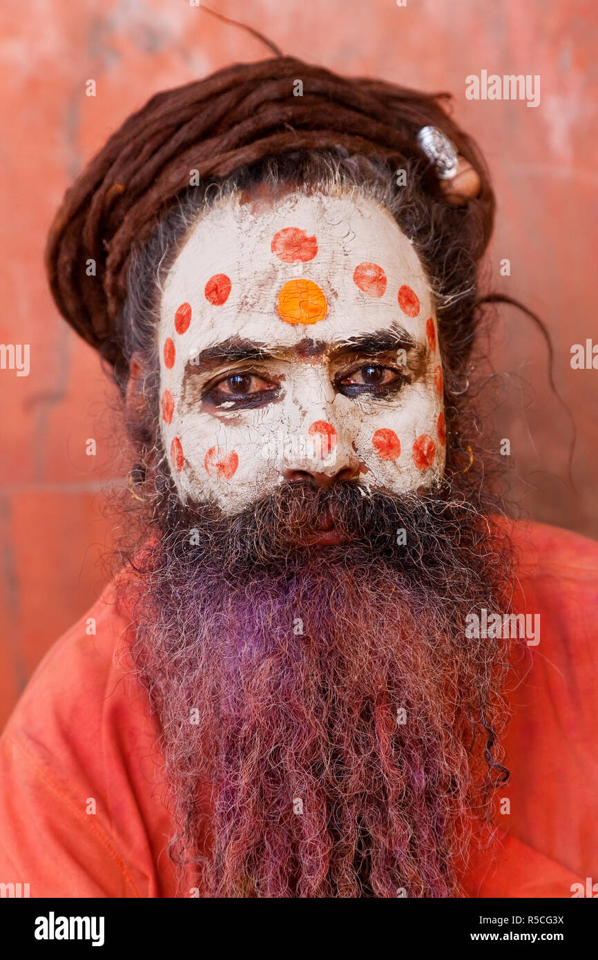 Sadhu, Mathura, Uttar Pradesh, India Stock Photo - Alamy