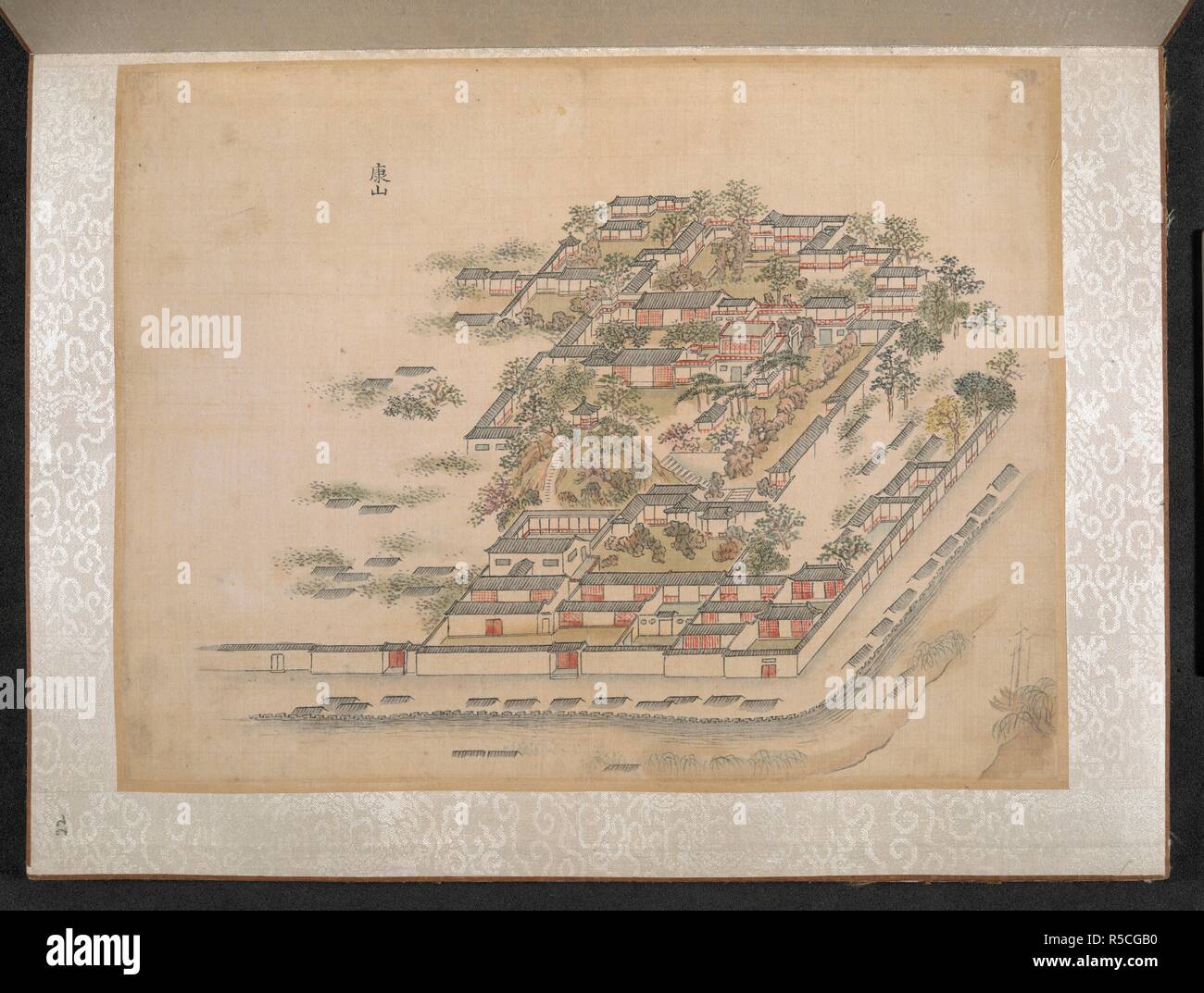 View of an imperial resting place along the Grand Canal, c. 1770â ...