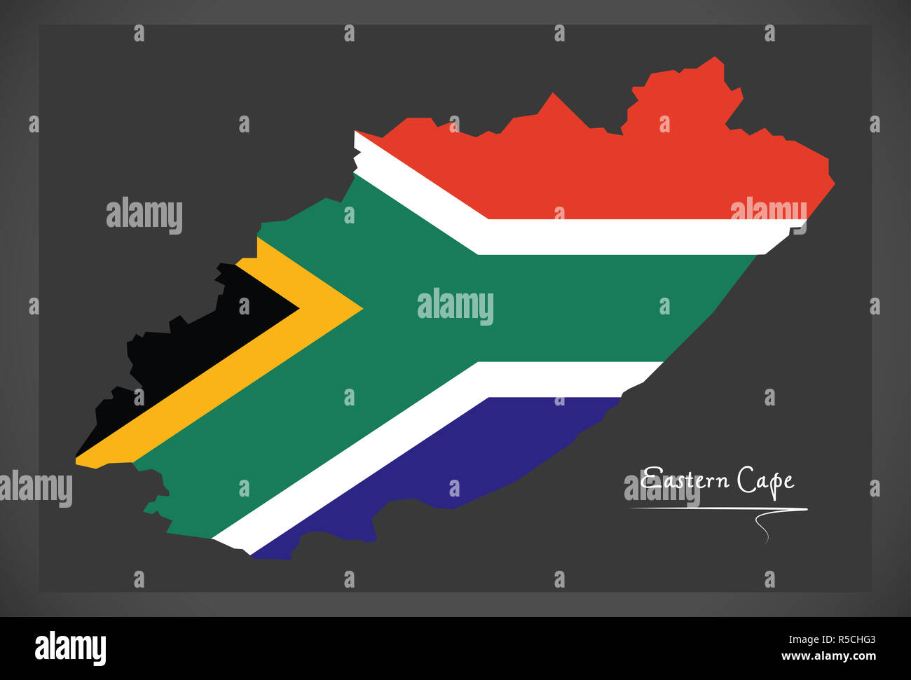 Map of eastern cape hi-res stock photography and images - Alamy