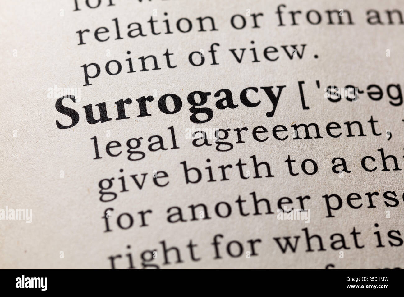 Fake Dictionary, Dictionary definition of the word surrogacy. including ...
