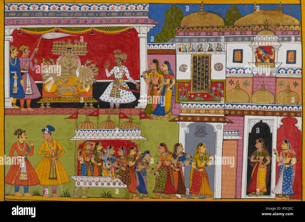 Vibhishana ravana hi-res stock photography and images - Alamy