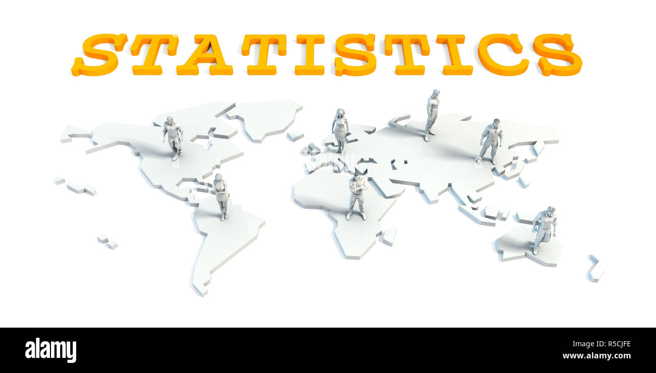 Statistics Concept with Business Team Stock Photo - Alamy