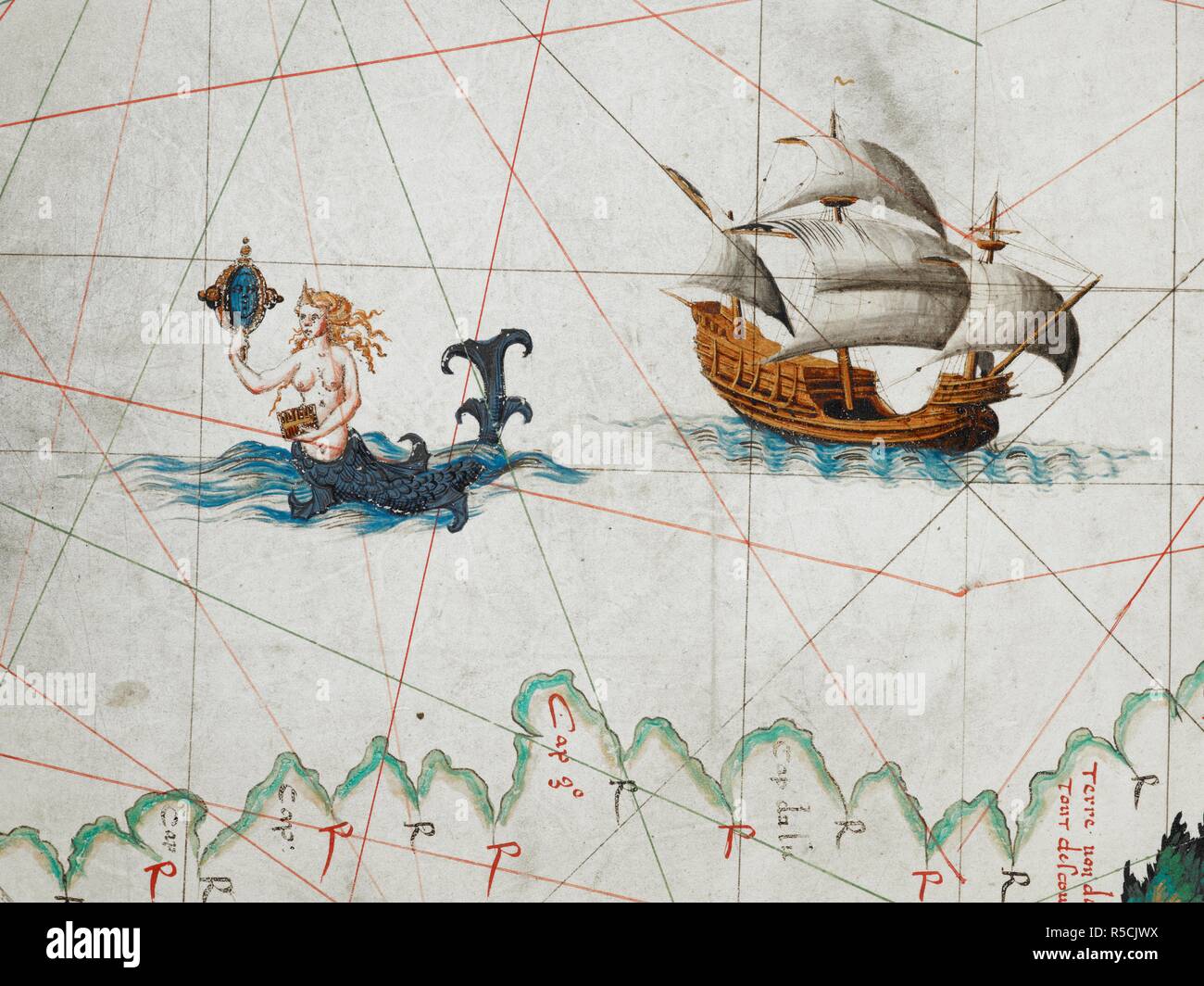 1550 map hi-res stock photography and images - Alamy