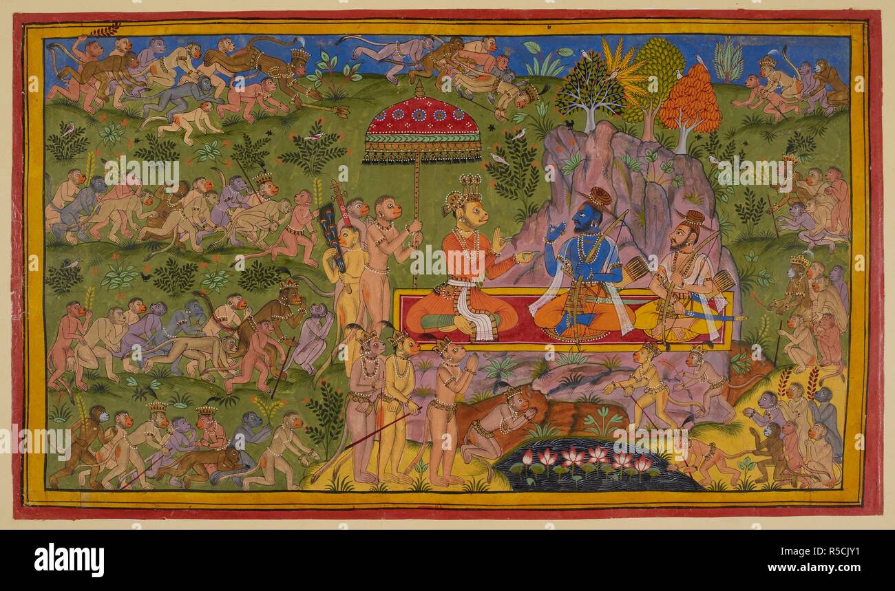 Ramayana book hi-res stock photography and images - Alamy