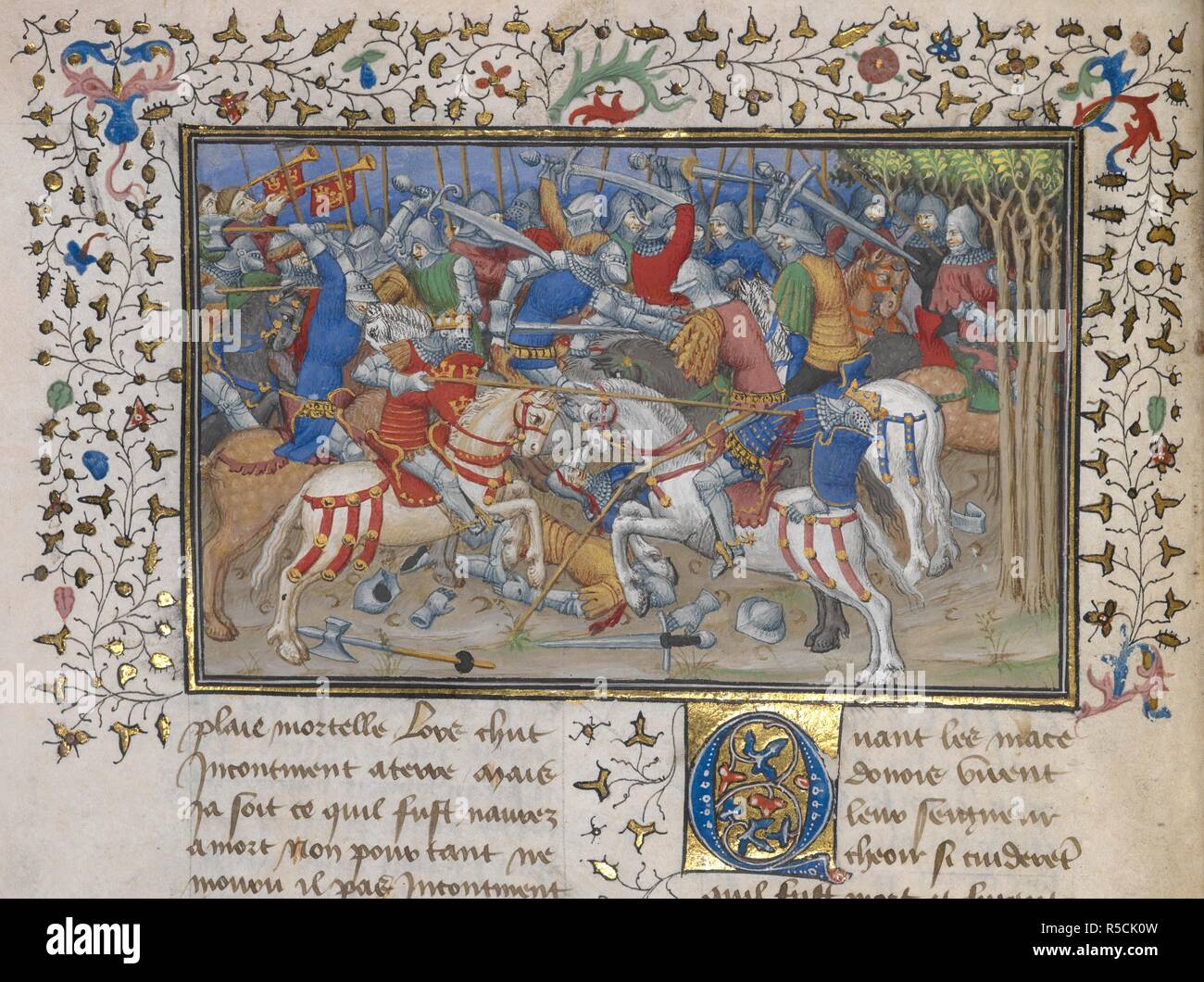 Medieval fighting manuscript hi-res stock photography and images - Alamy
