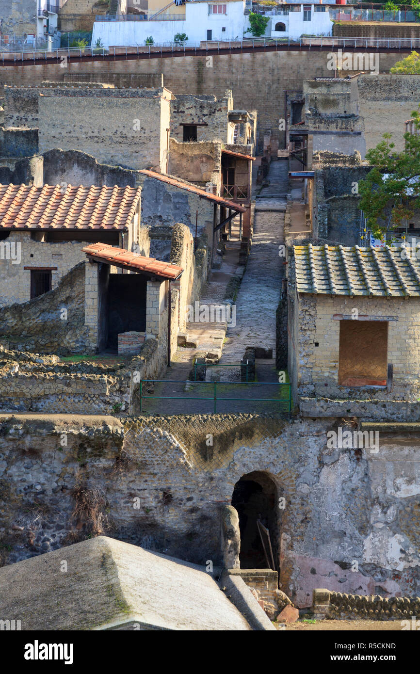Italy, Naples, Herculaneum, Roman Ruins (UNESCO site Stock Photo - Alamy