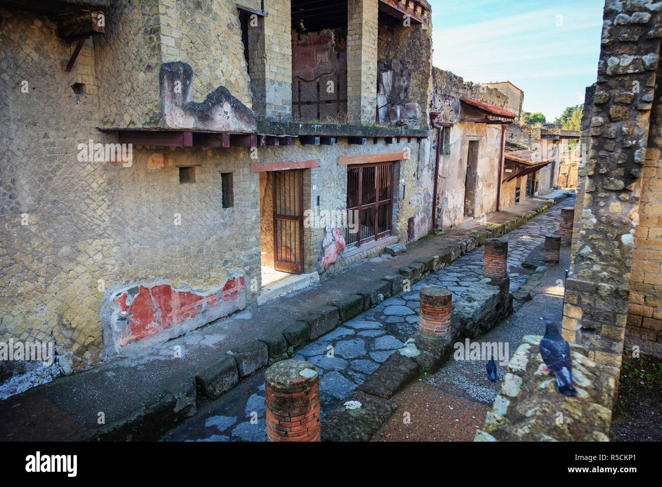 Italy, Naples, Herculaneum, Roman Ruins (UNESCO site Stock Photo - Alamy