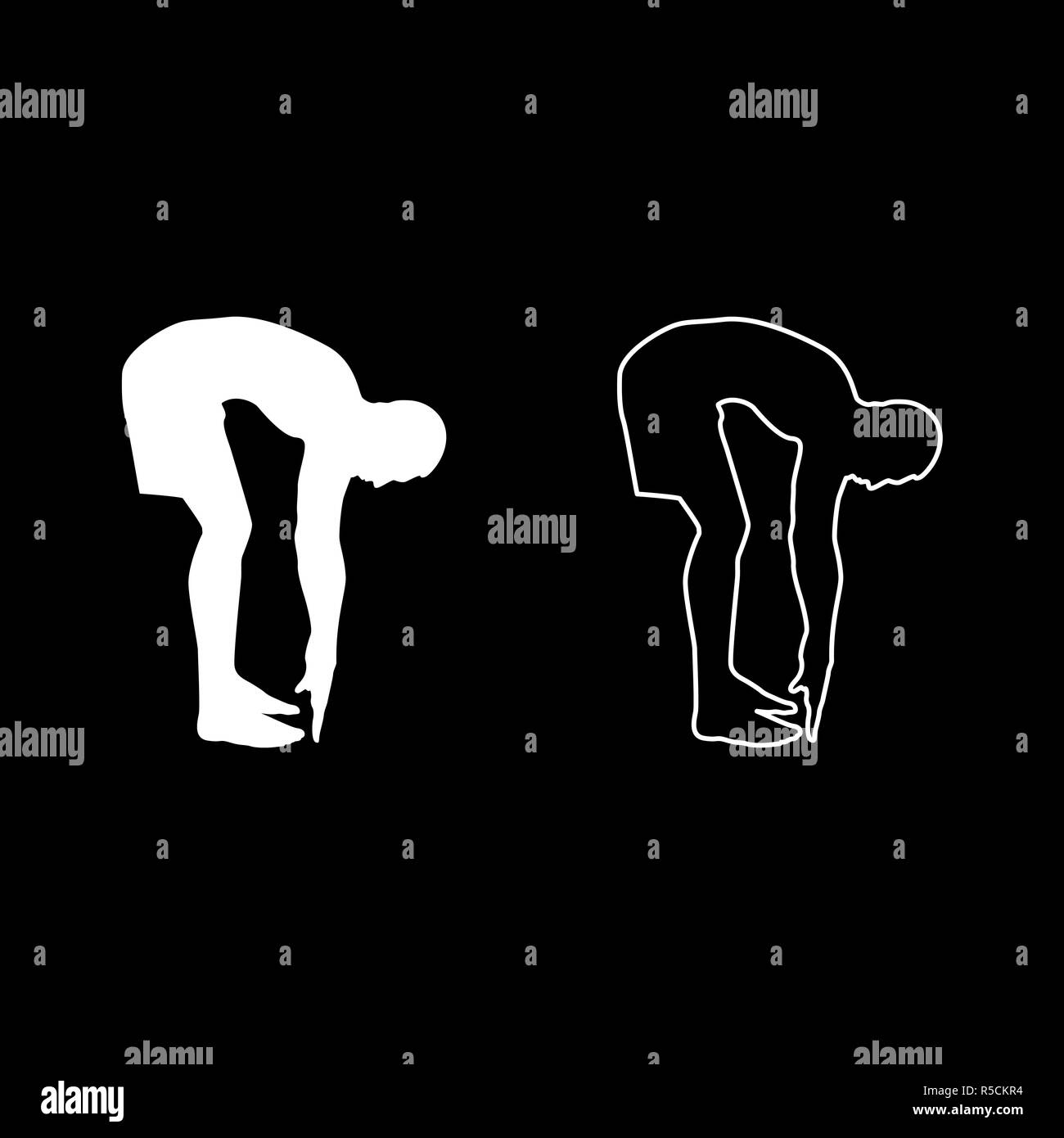 Side bends Stock Vector Images - Alamy