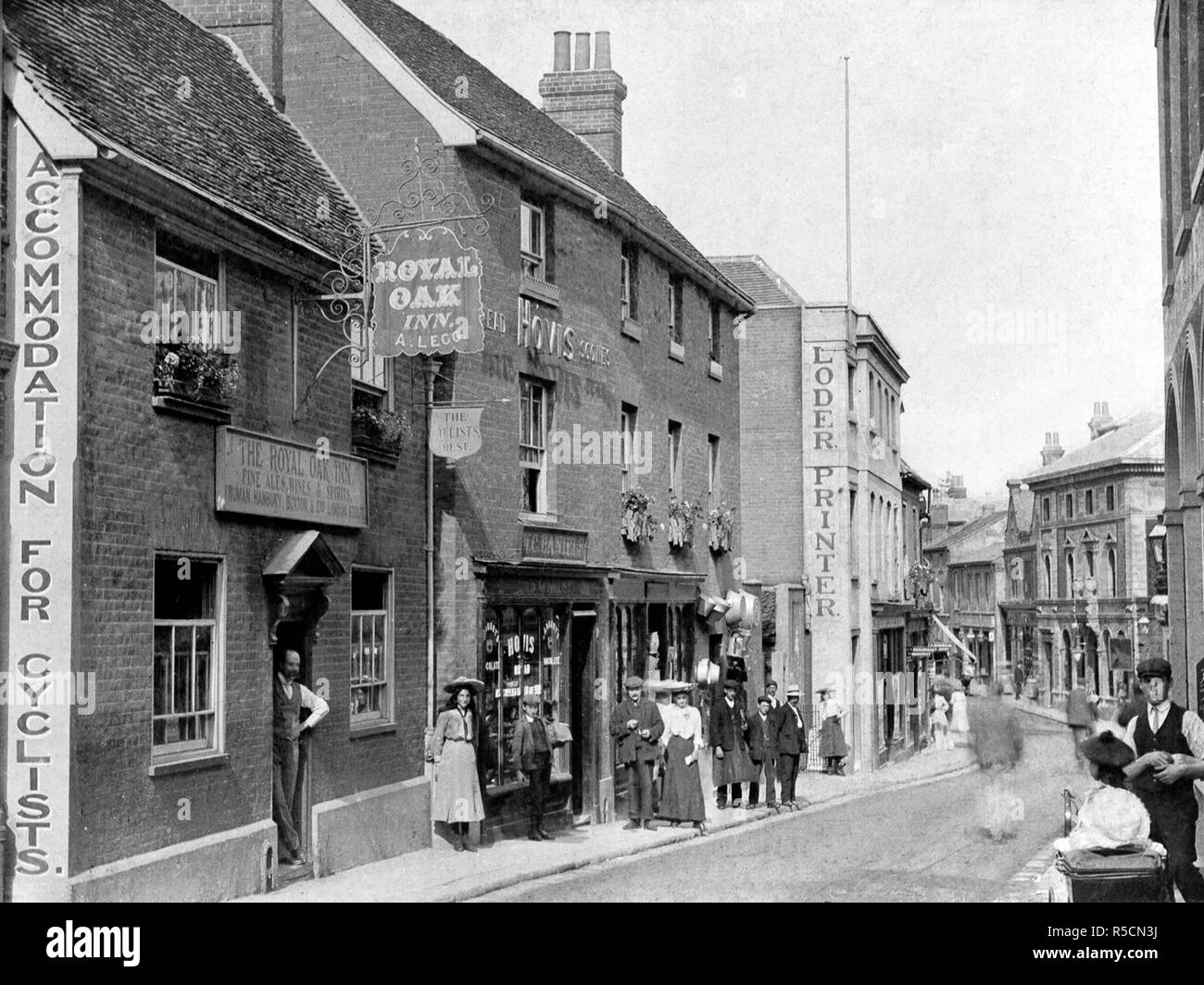 Old woodbridge Black and White Stock Photos & Images - Alamy