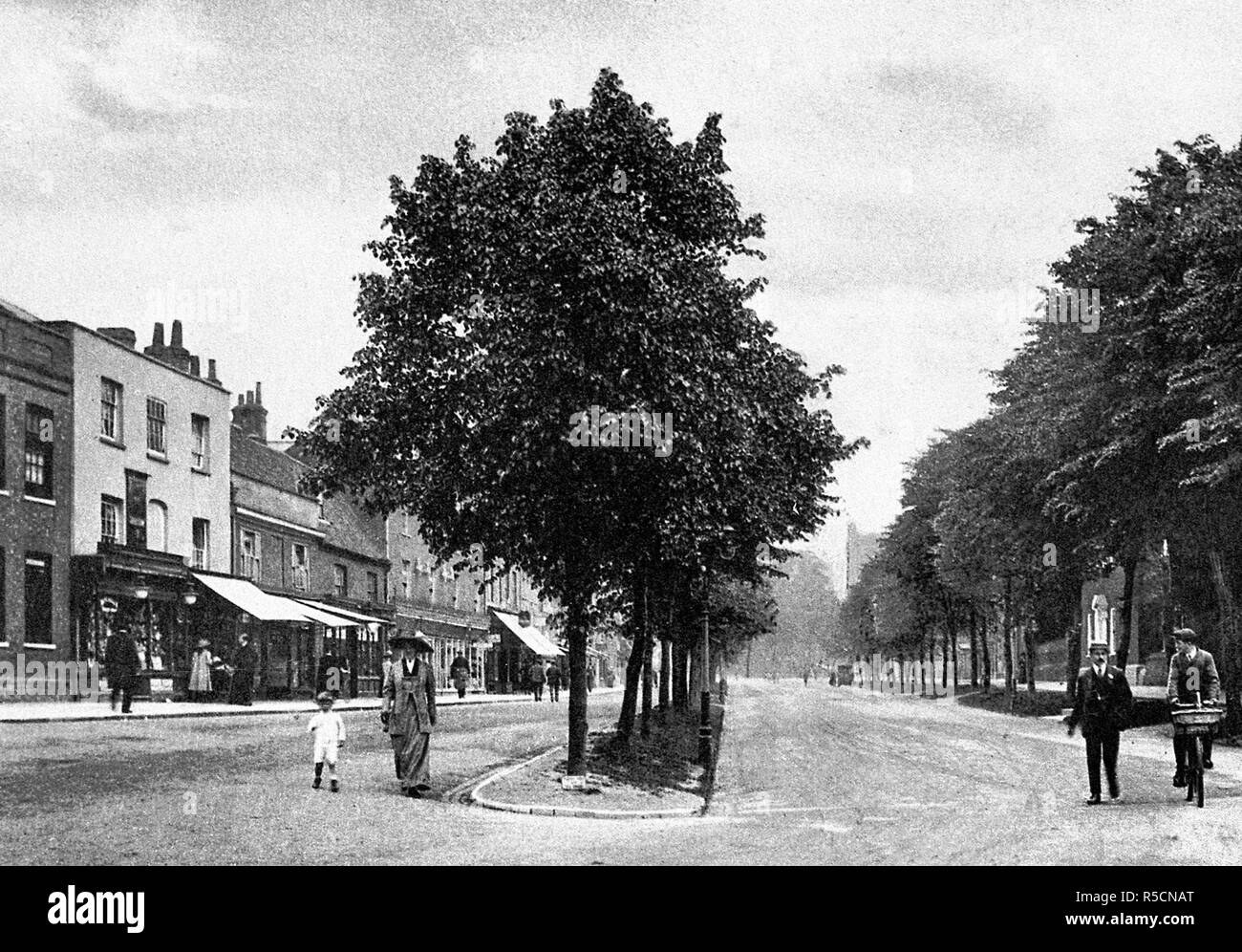 St Peters Street, St Albans Stock Photo - Alamy