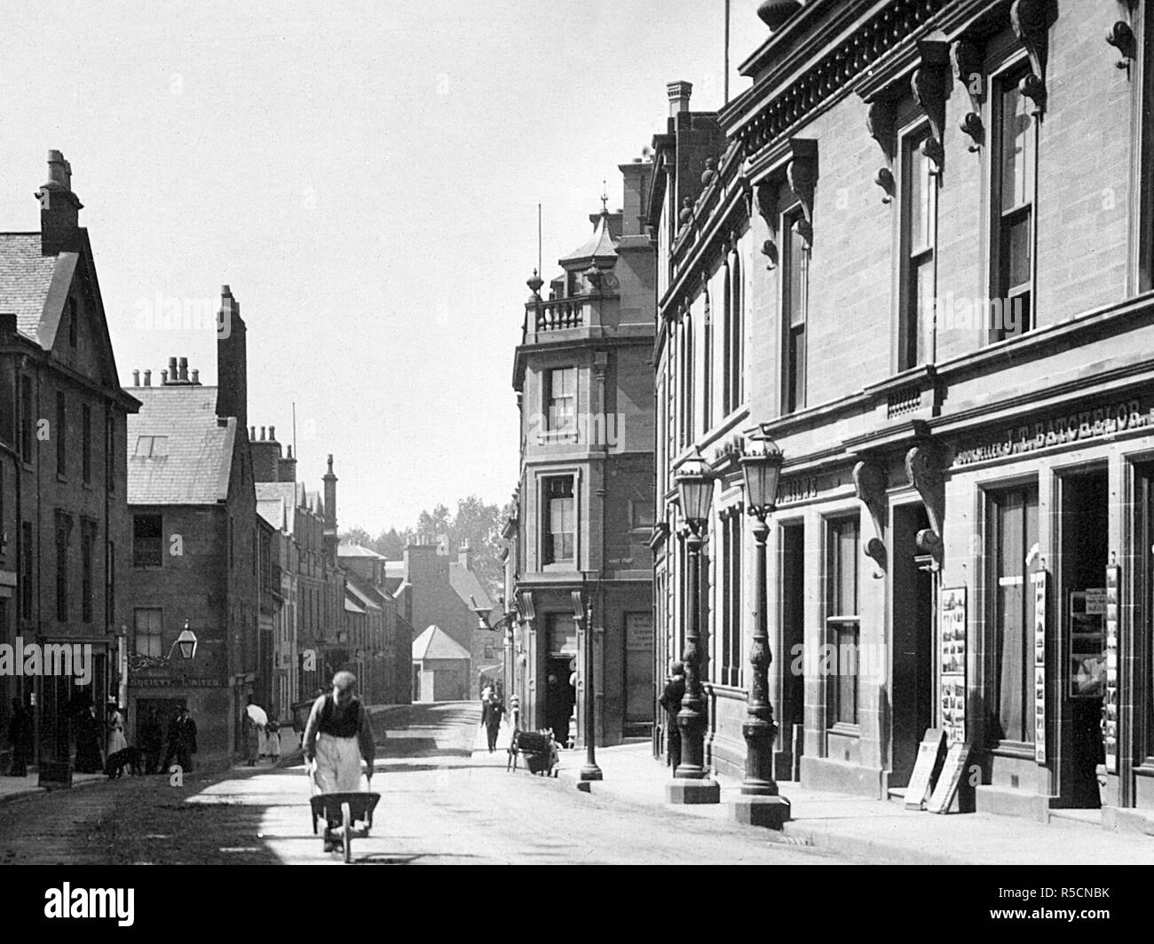 Swan Street, Brechin Stock Photo - Alamy