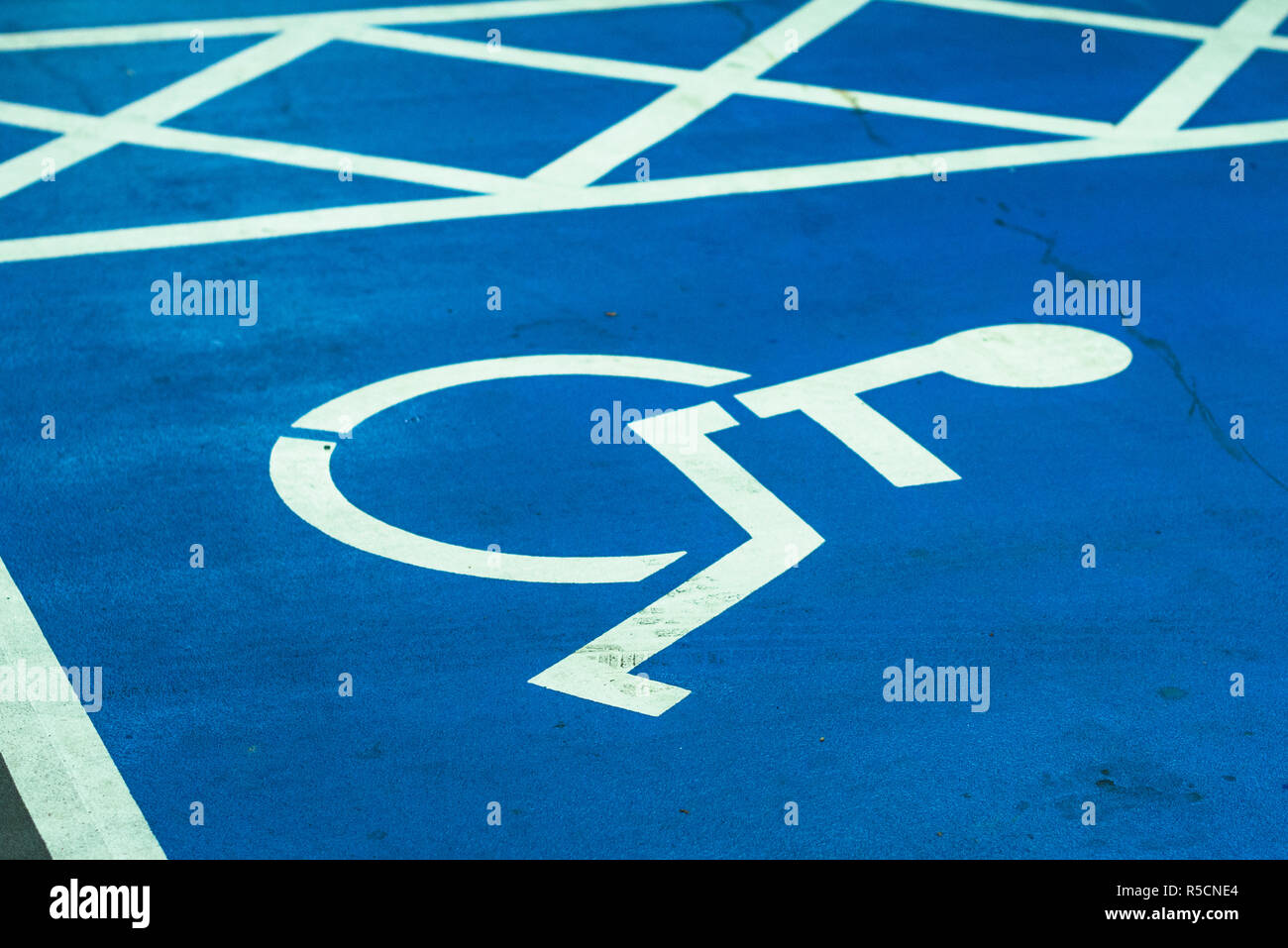 Blue Badge Parking High Resolution Stock Photography and Images - Alamy