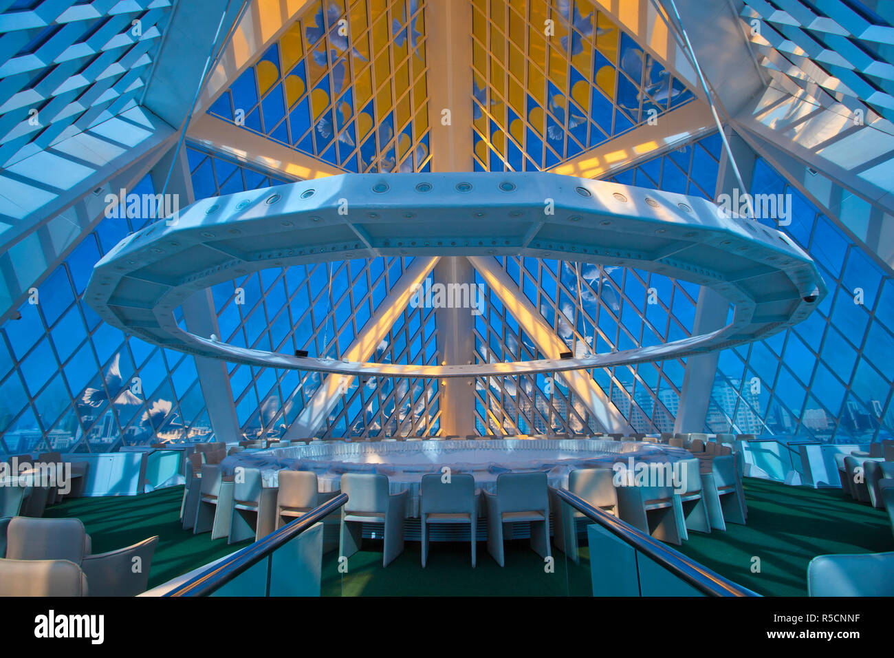 Kazakhstan, Astana, Palace of Peace and Reconciliation, Pyramid ...