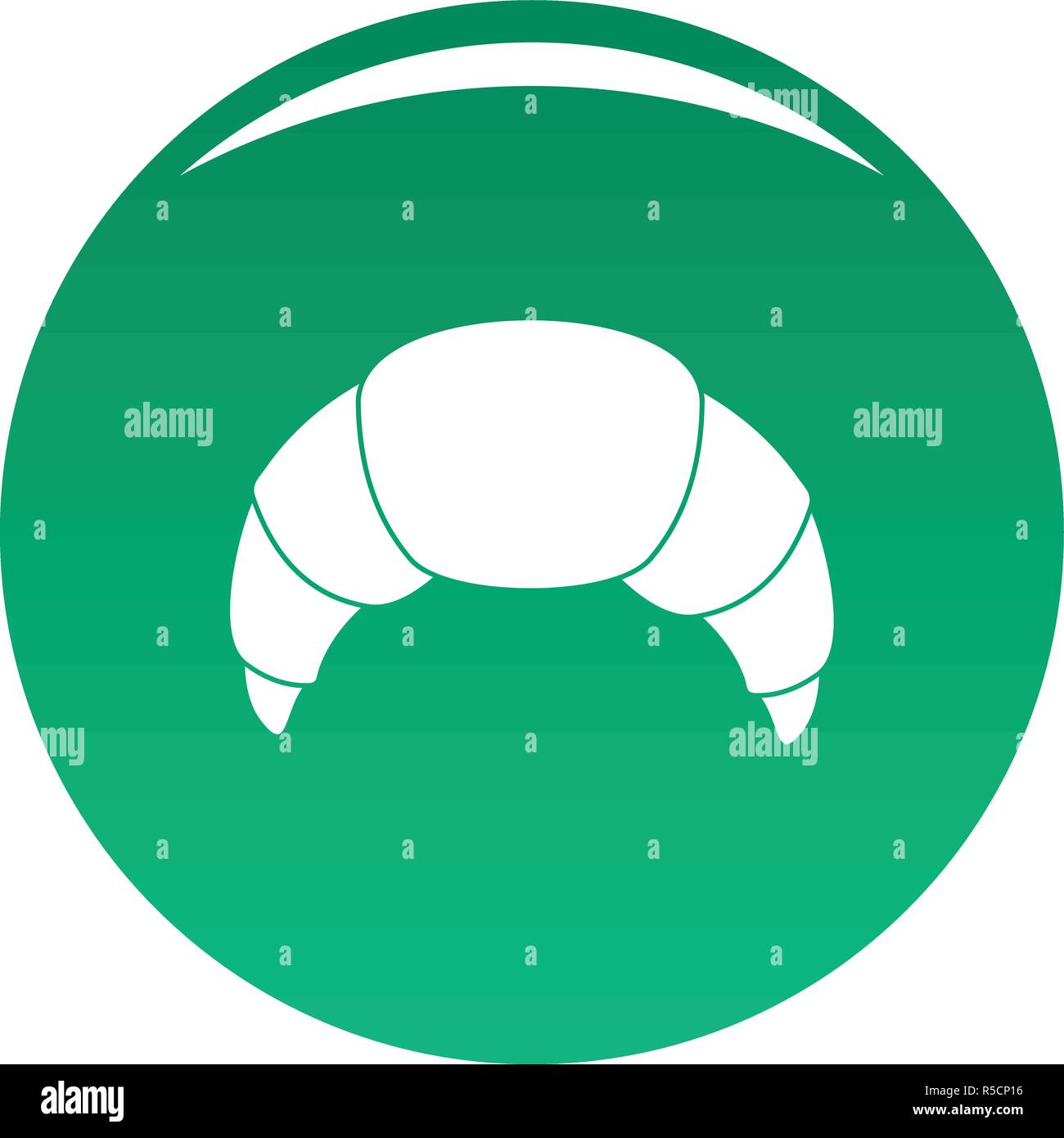 Croissant icon. Simple illustration of croissant vector icon for any ...